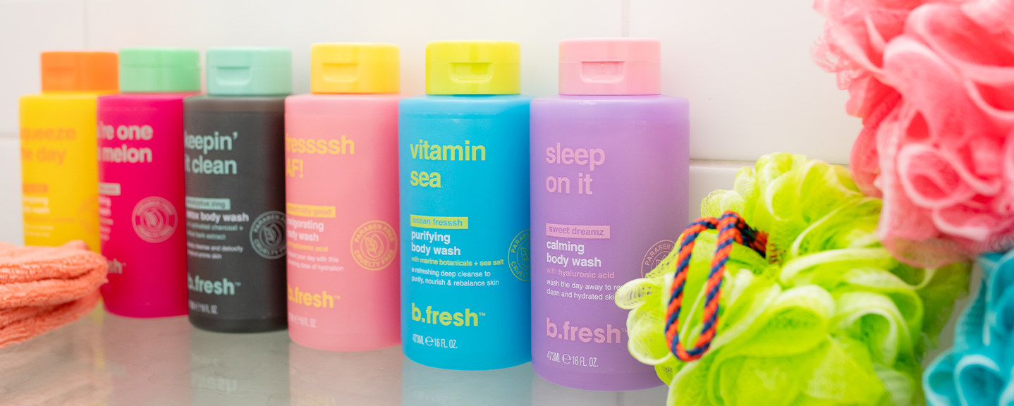 fresh AF body washes